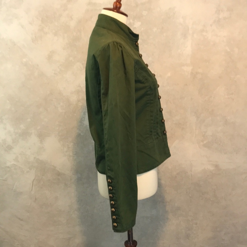 Green Military Style Jacket - Gem